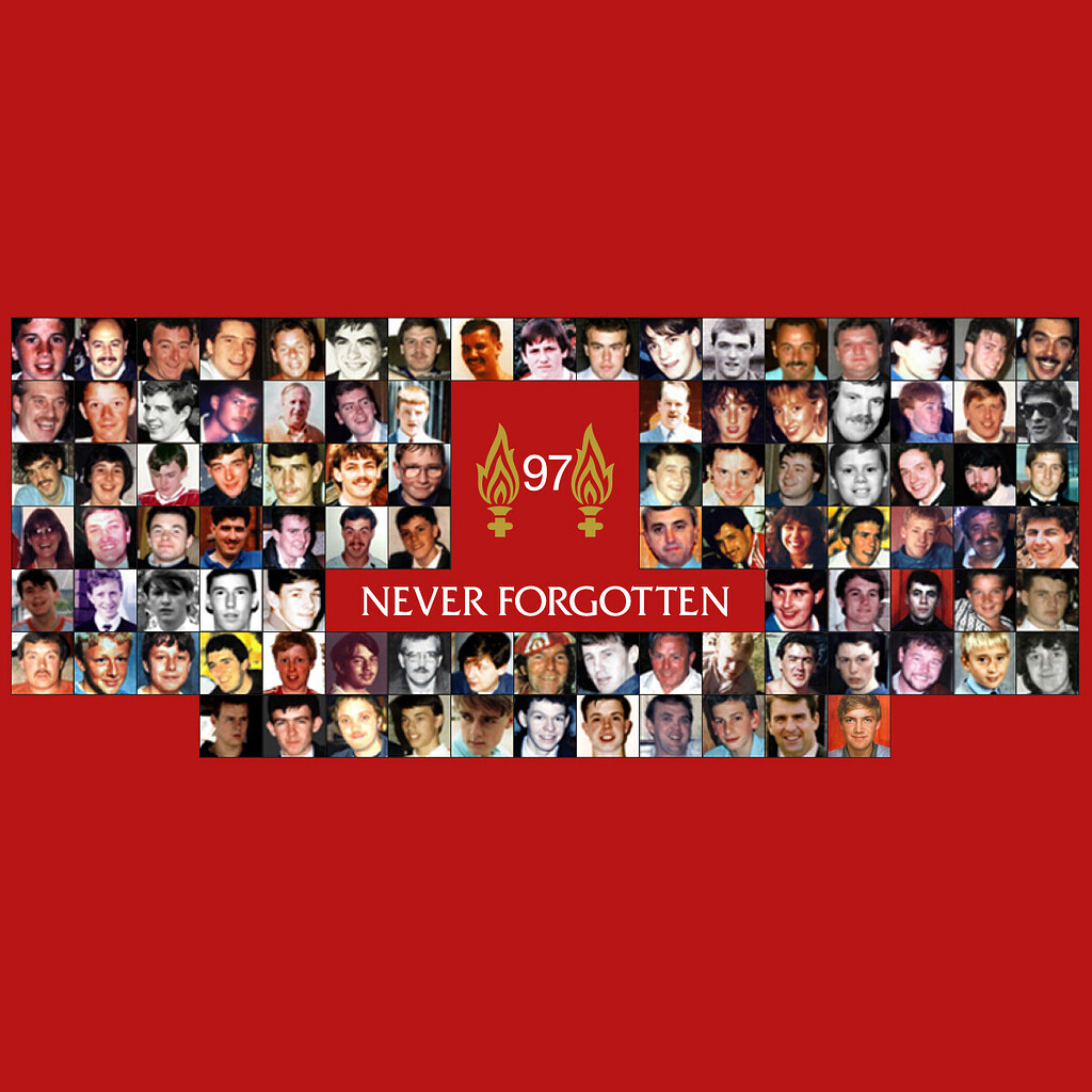 Remembering the 97 and Survivors of Hillsborough - Hillsborough ...